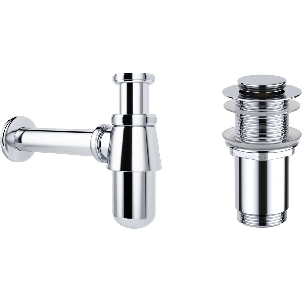 Сифон для раковины с донным клапаном Wellsee Drainage System 182103002 ...
