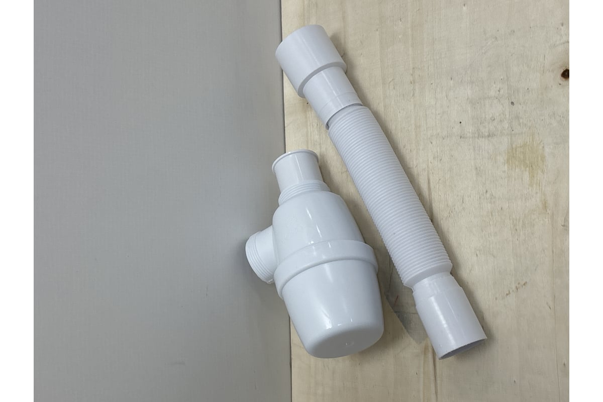 Бутылочный сифон ORIO 1 1/2х40 с гибкой трубой 40-40/50 А-4001 ...