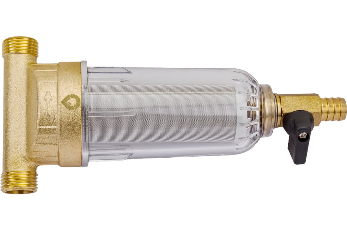 Магистральный самопромывной фильтр AV Engineering 1/2 100 мкм AVE115703 ...