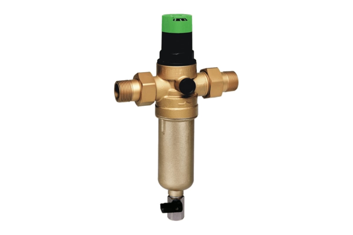Фильтр миниплюс с редуктором на горячую воду Honeywell 100 мкм, FK06-3/ ...