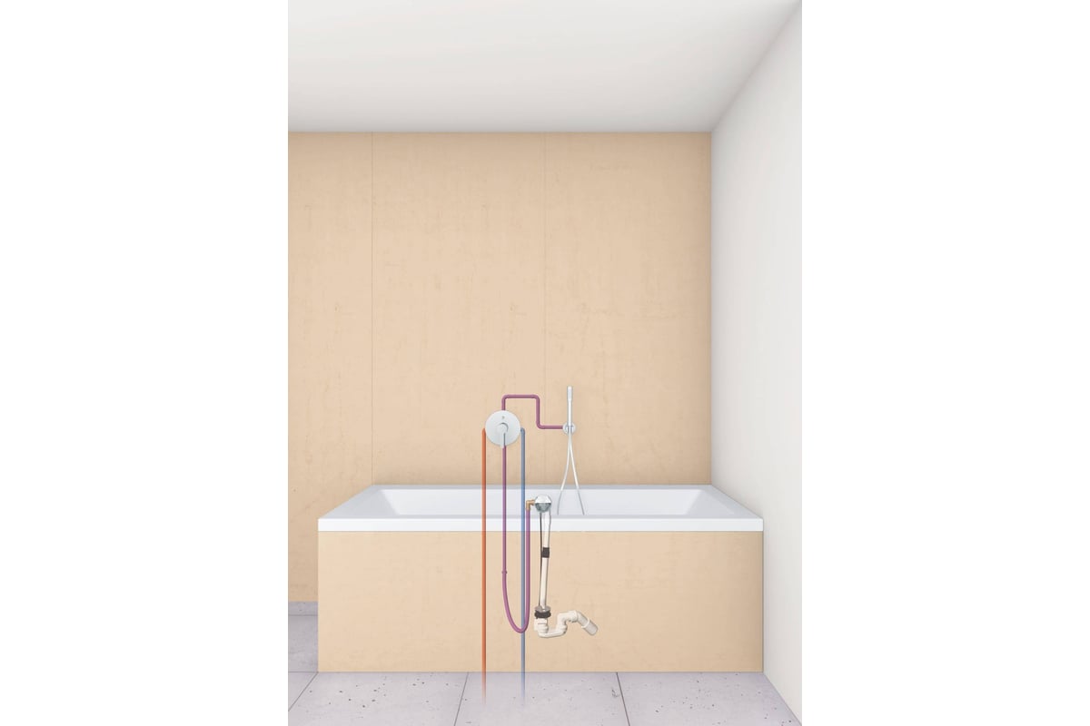 Сливной и переливной гарнитур Grohe 28990000 00000080950 - выгодная цена, отзывы, характеристики ...