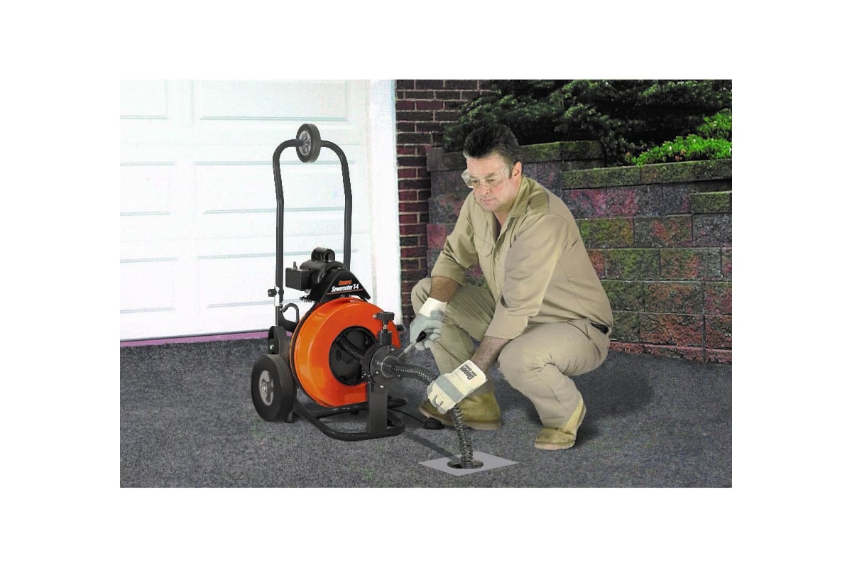 Электромеханический прочистной аппарат GENERAL PIPE крот (sewerooter) P ...