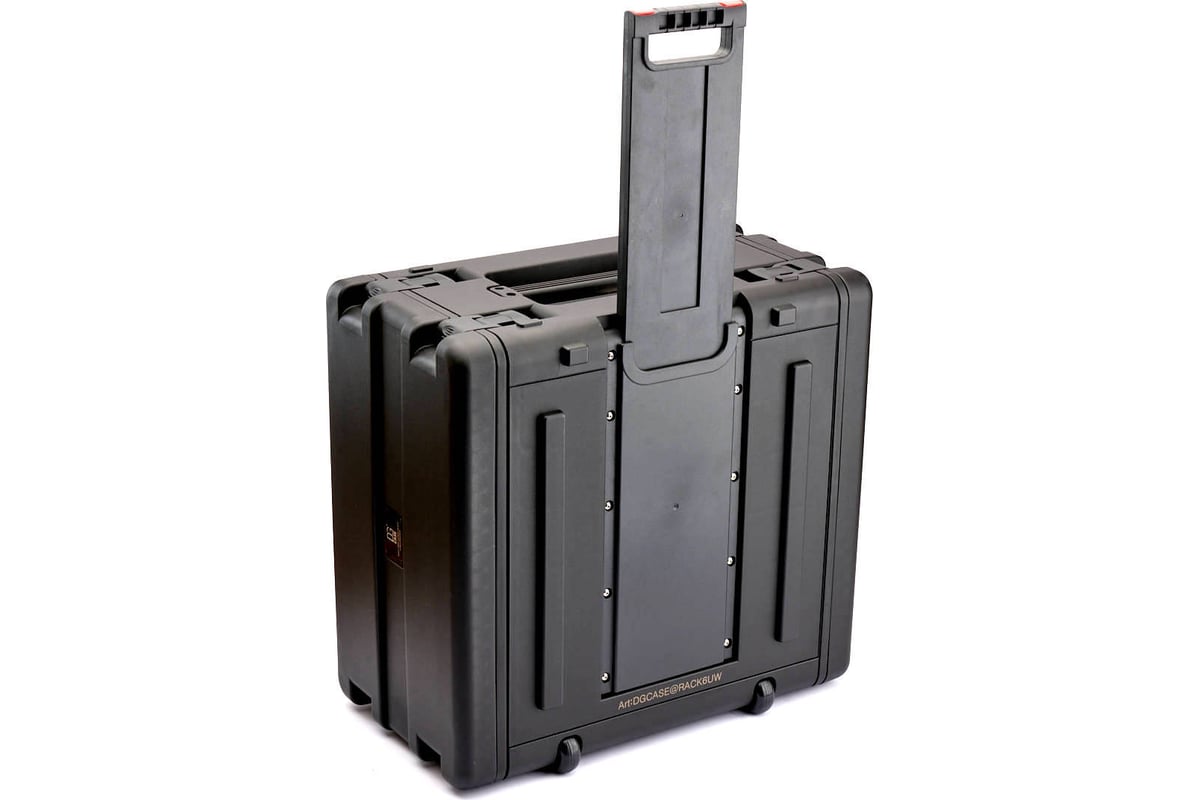 Кейс рэковый DGCASE 10 юнитов, на колесах, с ручкой, ударопрочный, IP65 ...