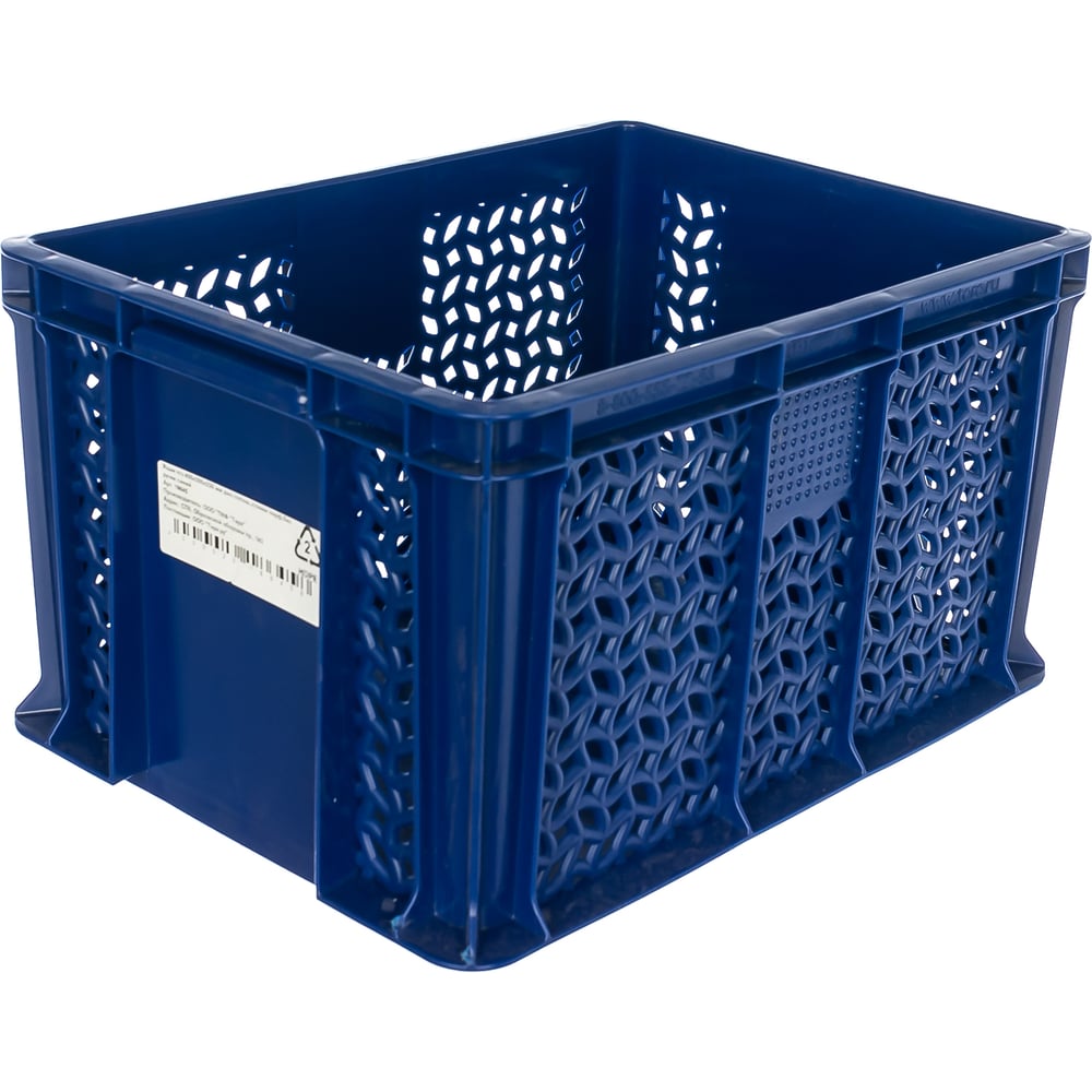 Ящик Тара.ру 400х300х230 мм, синий 18645 - выгодная цена, отзывы ...