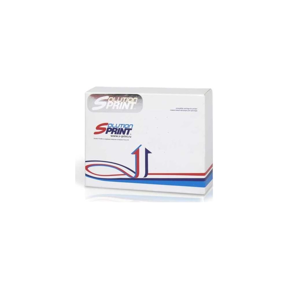 Картридж с лентой SolutionPrint SP E-121 (Brother TZe-121) 9 мм, черный ...