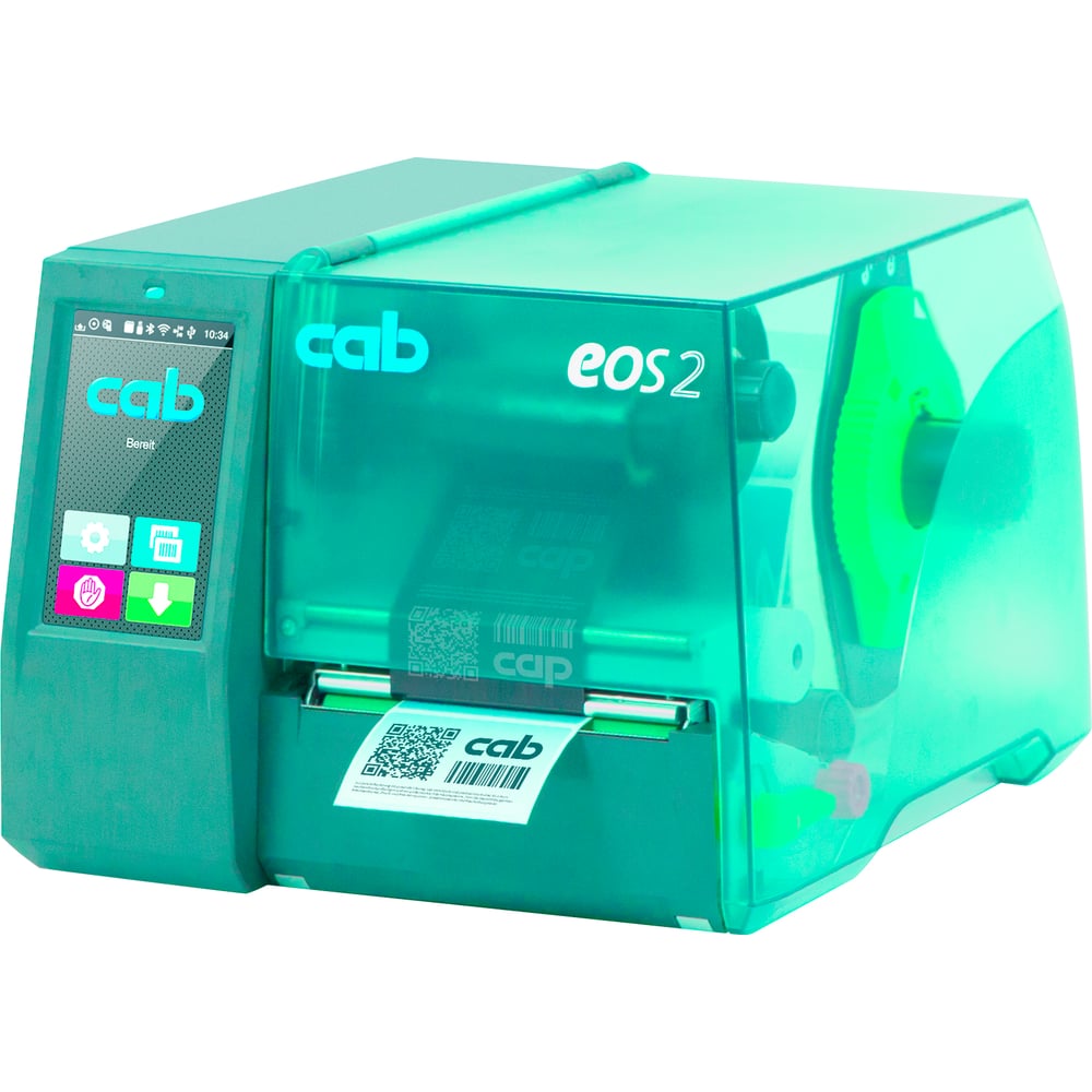 Термотрансферный принтер CAB EOS2/300 для печати этикеток, кабельных ...