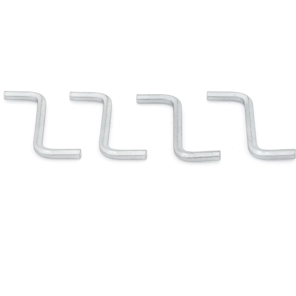 Ключи Palladium Z-образные, шестигранные, SW3 и SW4, оцинкованные JF-46 ...