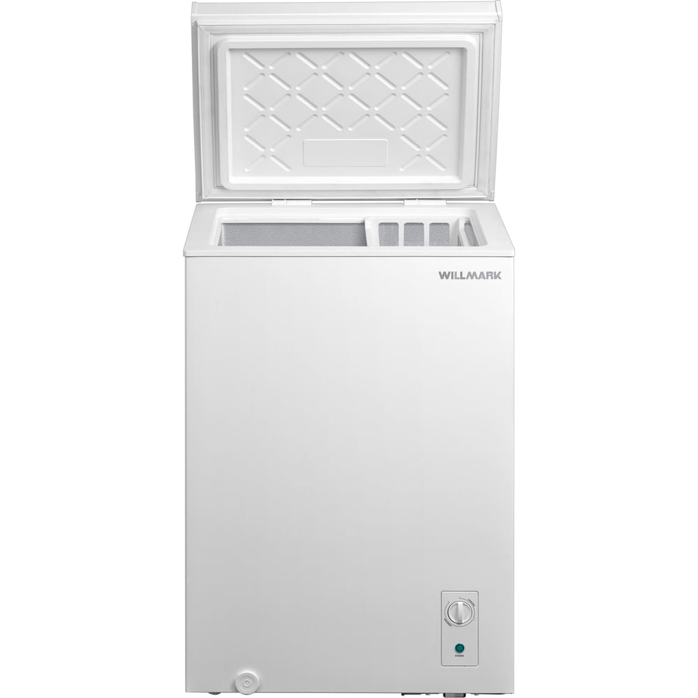 Морозильный ларь Willmark CF-140W компрессор TOSHIBA, 105 л, -28~-12С/0~+12С, 1 корзина, белый ...