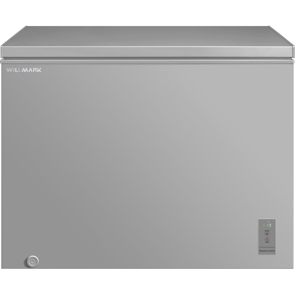 Морозильный ларь WILLMARK CF-390IDG (310 л.,+10/-30C,цифр.дисп,3 корз,серый) 1000701 - выгодная ...