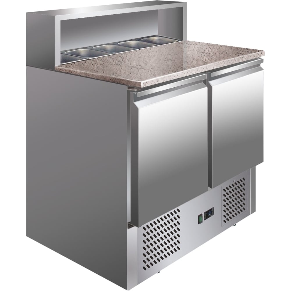 Холодильный стол для пиццы Viatto Commercial ps900sec 162298 - выгодная ...