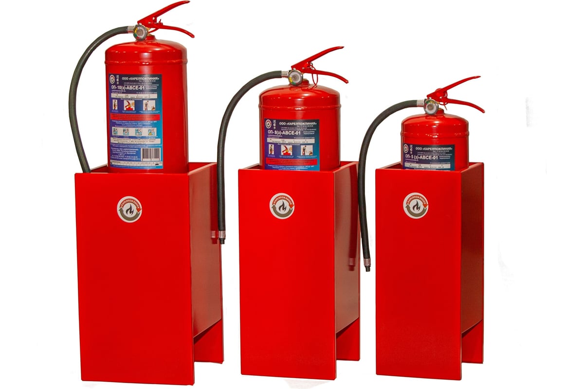 Огнетушитель порошковый Карелпожлиния ОП-10(з)-АВСЕ-01 ЗПУ Латунь, ОТВ ...