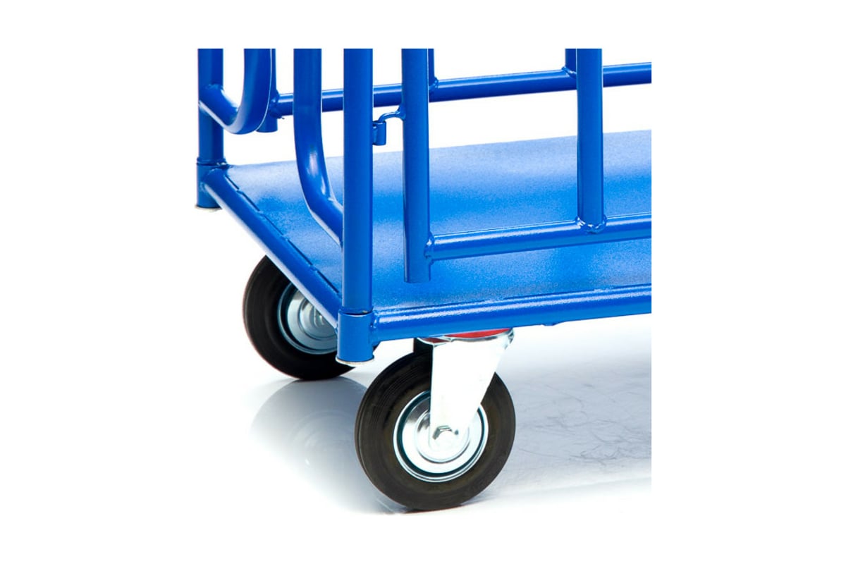 Тележка Стелла-техник платформенная, с бортами, 600х1000мм, КПО-300Т ...