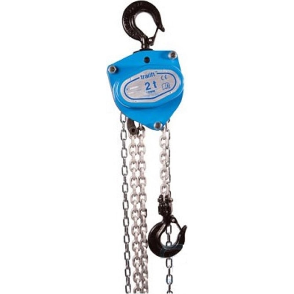 Ручная цепная таль Tractel Tralift 2,0Т 1F 6M 89908-6 по цене от 0 руб ...