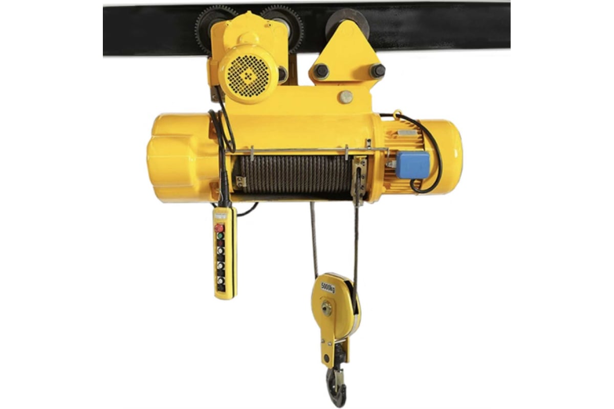 Канатная передвижная электрическая таль OCALIFT CD1 1 т, высота 6 м ...