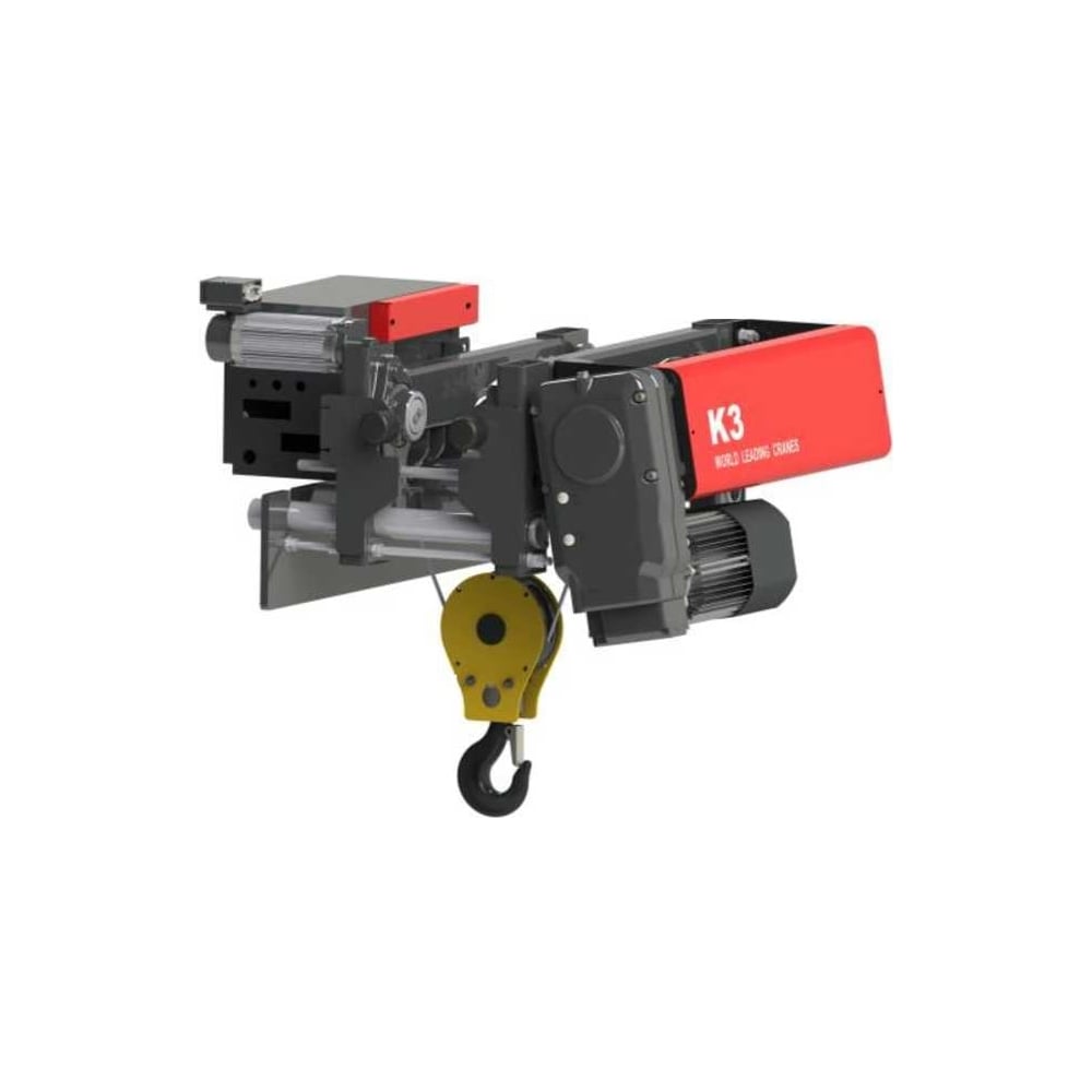 Электрическая канатная передвижная таль WORLDHOISTS K3104L-5Т-6М ...
