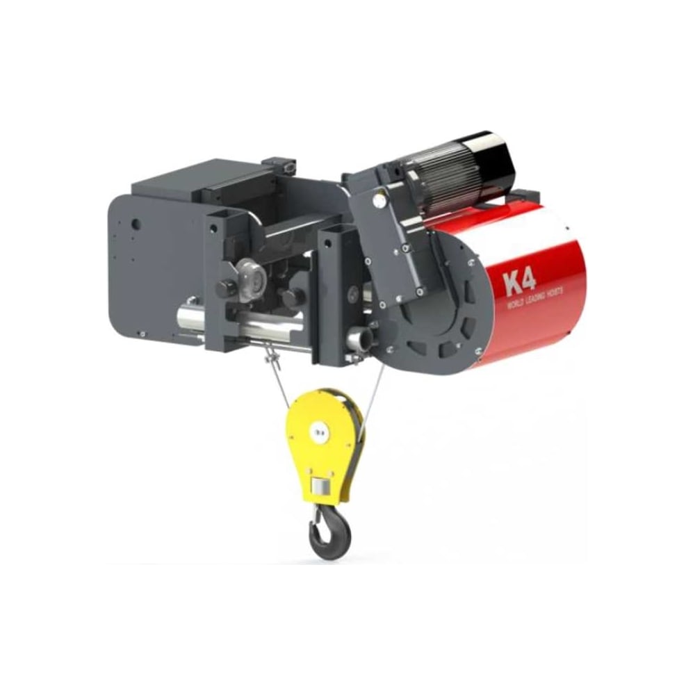 Электрическая канатная передвижная таль WORLDHOISTS K4104L-10Т-12М ...