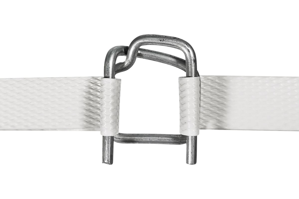 Стальная пряжка КОРДЛЕНД 16x29x3 для ПП/ПЭТ ленты 15-16 мм, 1000 шт. PR ...