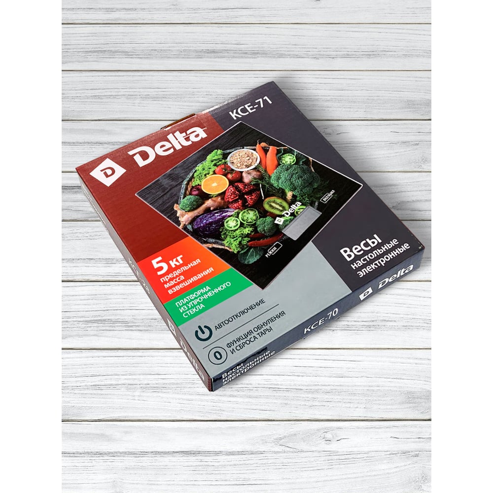 Электронные настольные весы DELTA KCE-71 Здоровое питание 5 кг Р1-00010211 - выгодная цена ...