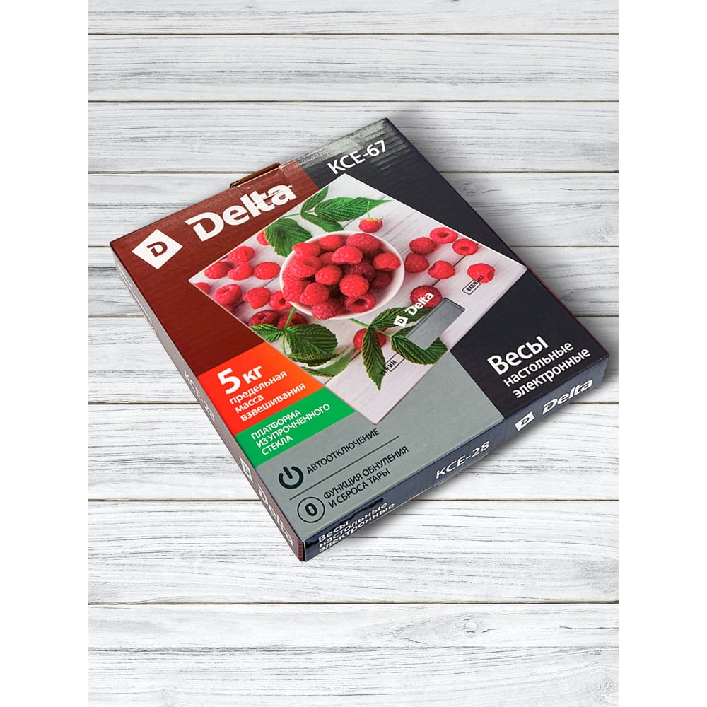 Электронные настольные весы DELTA KCE-67 Малинка 5 кг Р1-00010207 - выгодная цена, отзывы ...