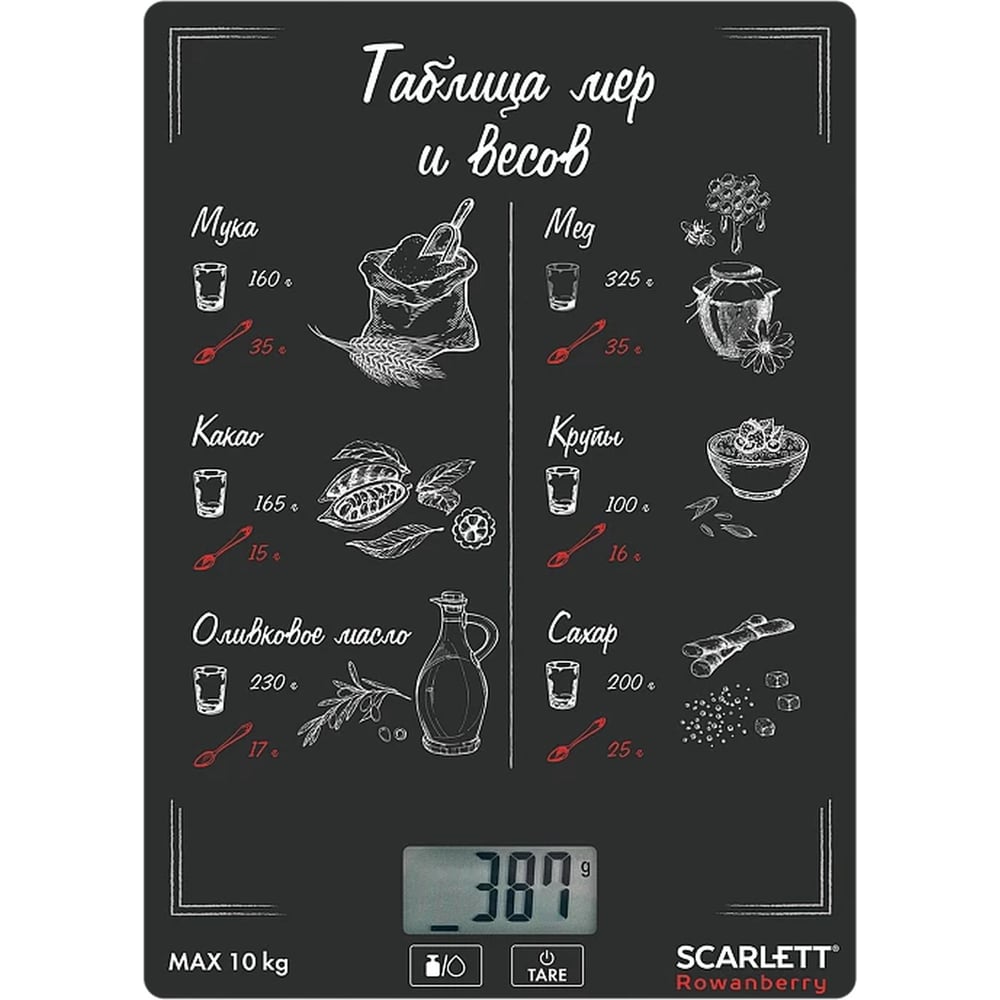 Кухонные весы Scarlett SC-KS57P94 - выгодная цена, отзывы ...