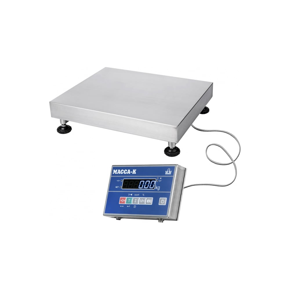 Напольные товарные весы МАССА-К TB-5040N-200.2-АВ1 без стойки, из ...