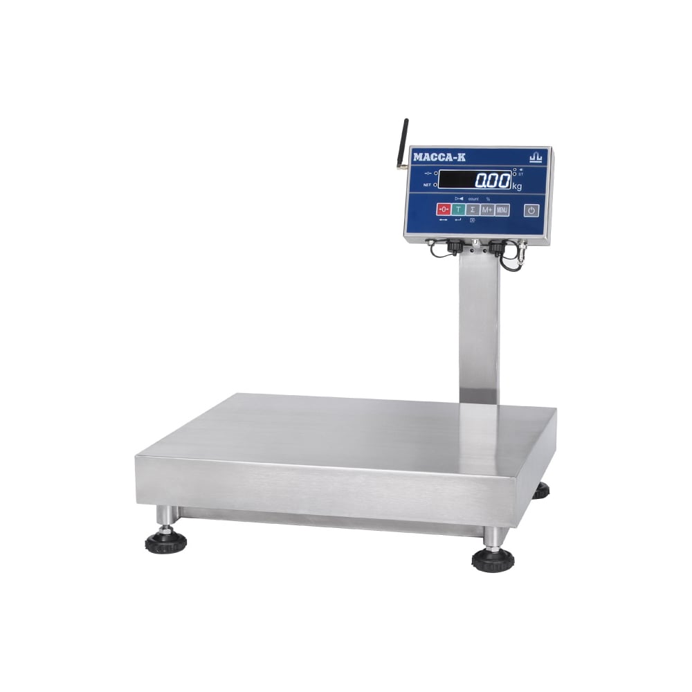 Настольные товарные весы из нержавеющей стали со стойкой МАССА-К TB ...