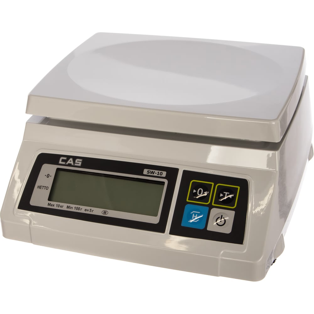 Весы CAS SW-10 1A0SW4103GCI0501 - выгодная цена, отзывы, характеристики ...