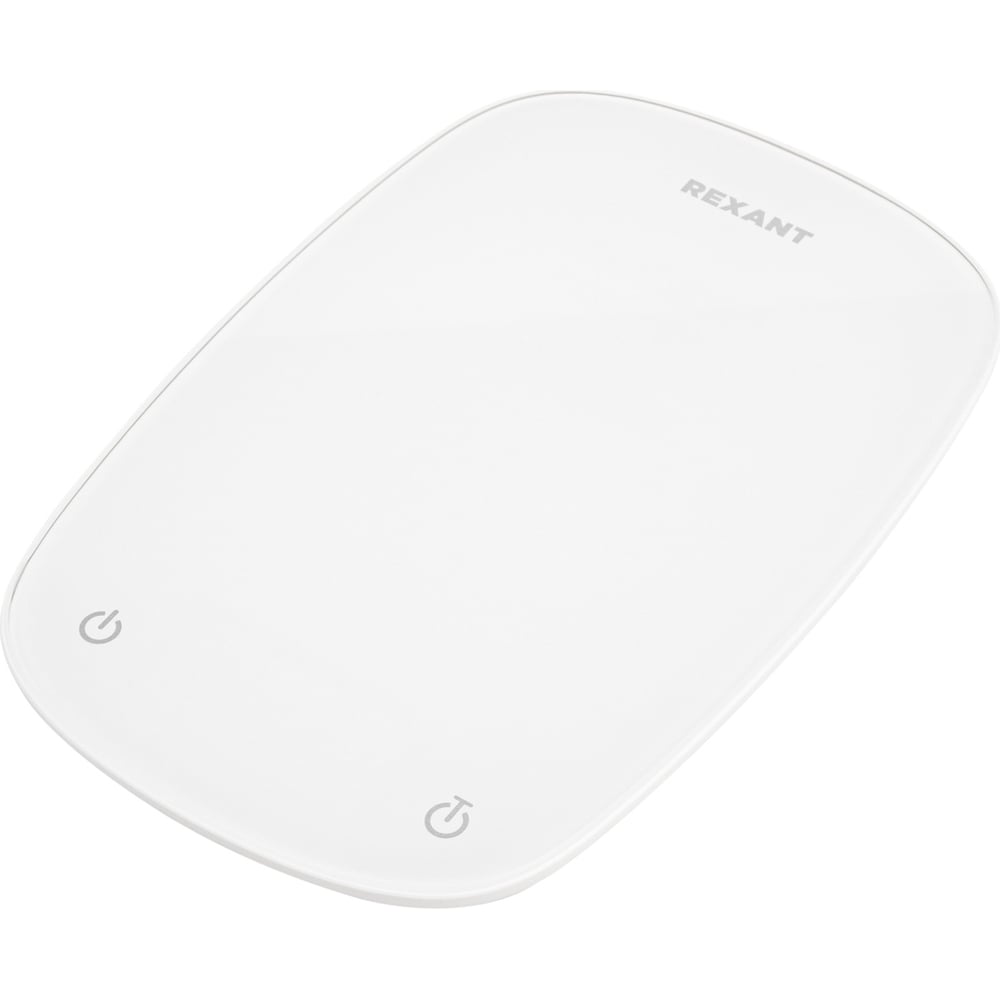 Кухонные электронные весы REXANT белые, овальные, стекло, до 5 кг 72-1006 - выгодная цена ...