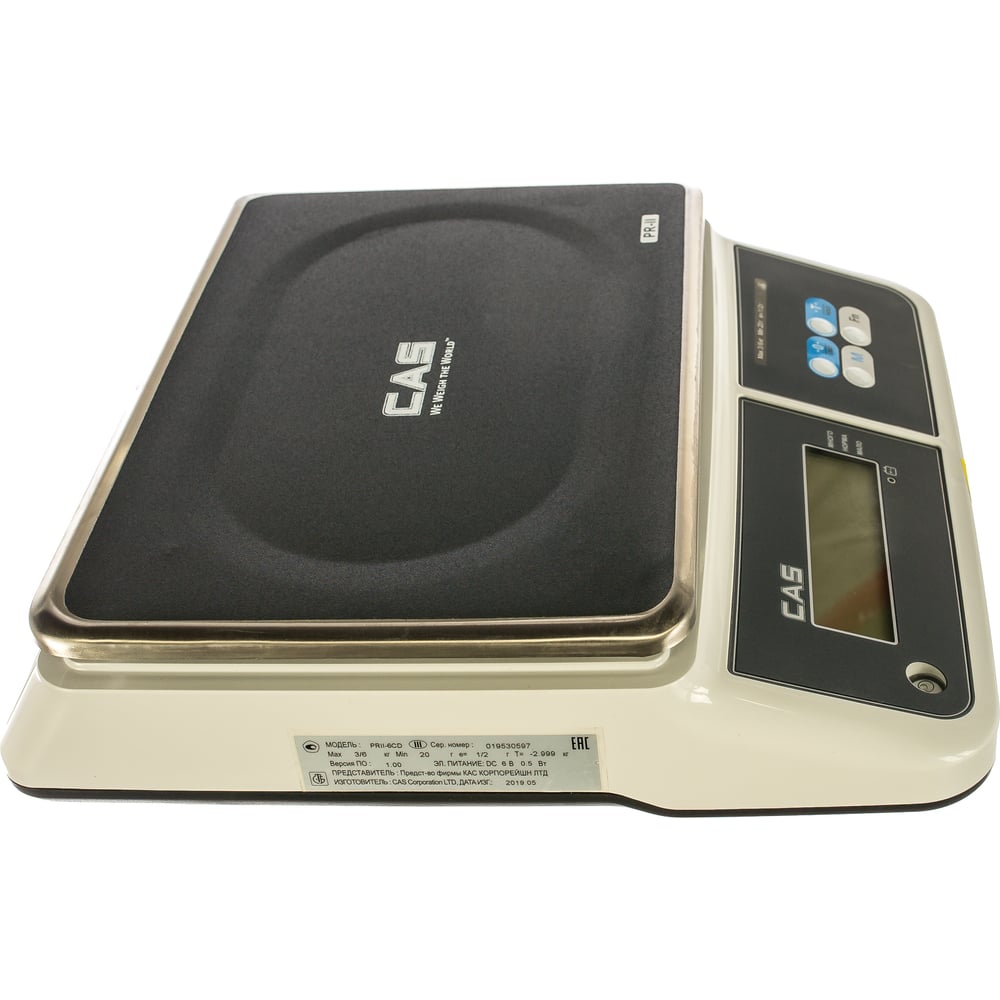 Весы CAS PRII-6CD 810PRL602GCI0501 - выгодная цена, отзывы ...