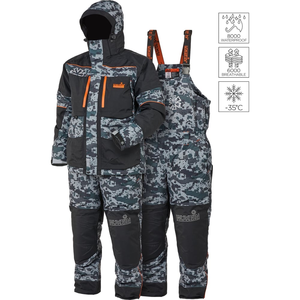 Костюм зимний NORFIN DISCOVERY 3 CAMO 04 размер XL 453204-XL - выгодная ...