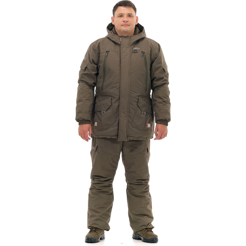 Демисезонный костюм для рыбалки Grayling Скат, -15, хаки, р. 52-54 ...