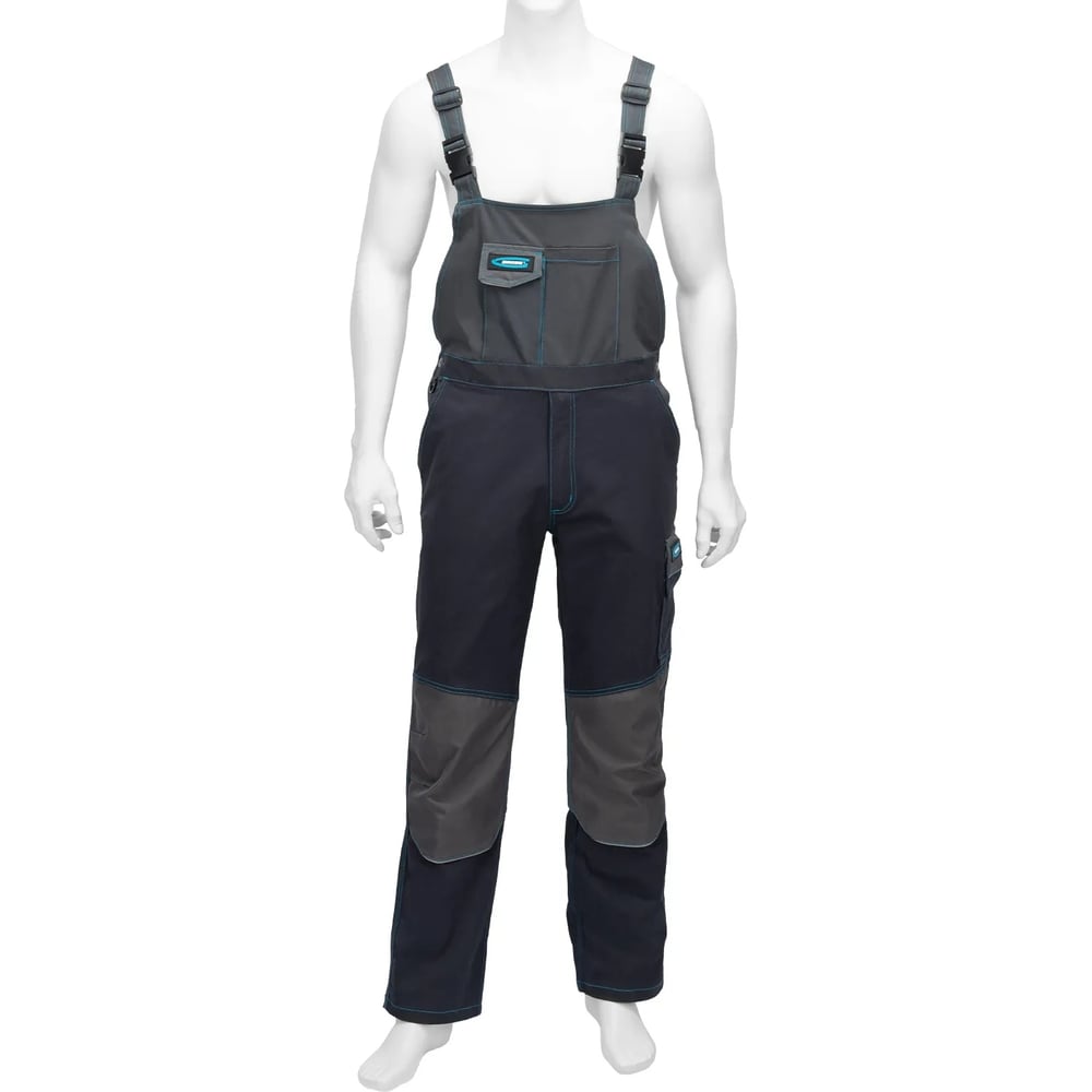 Полукомбинезон профессиональный рабочий GROSS 97% хлопок 3% спандекс, L 90443 - выгодная цена ...