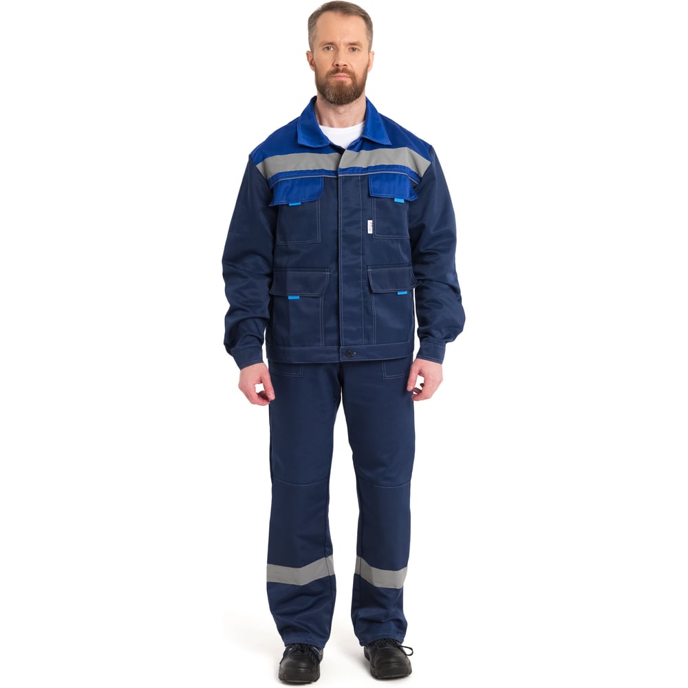 Костюм РАССО "Нова" куртка+п/к, цв. син./вас., р.60-62/194-200 02147 (60/194) - выгодная цена ...