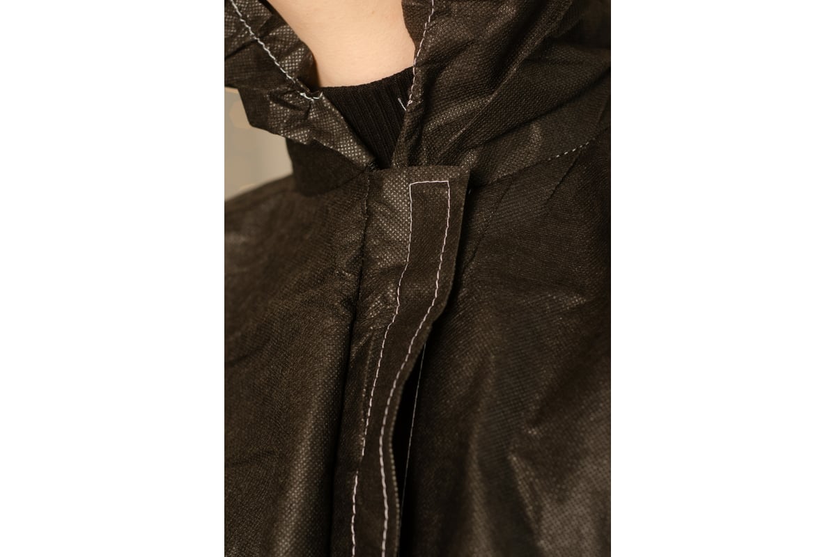 Многоразовый защитный комбинезон Смелый Каспер, черный, плотность 60 г ...