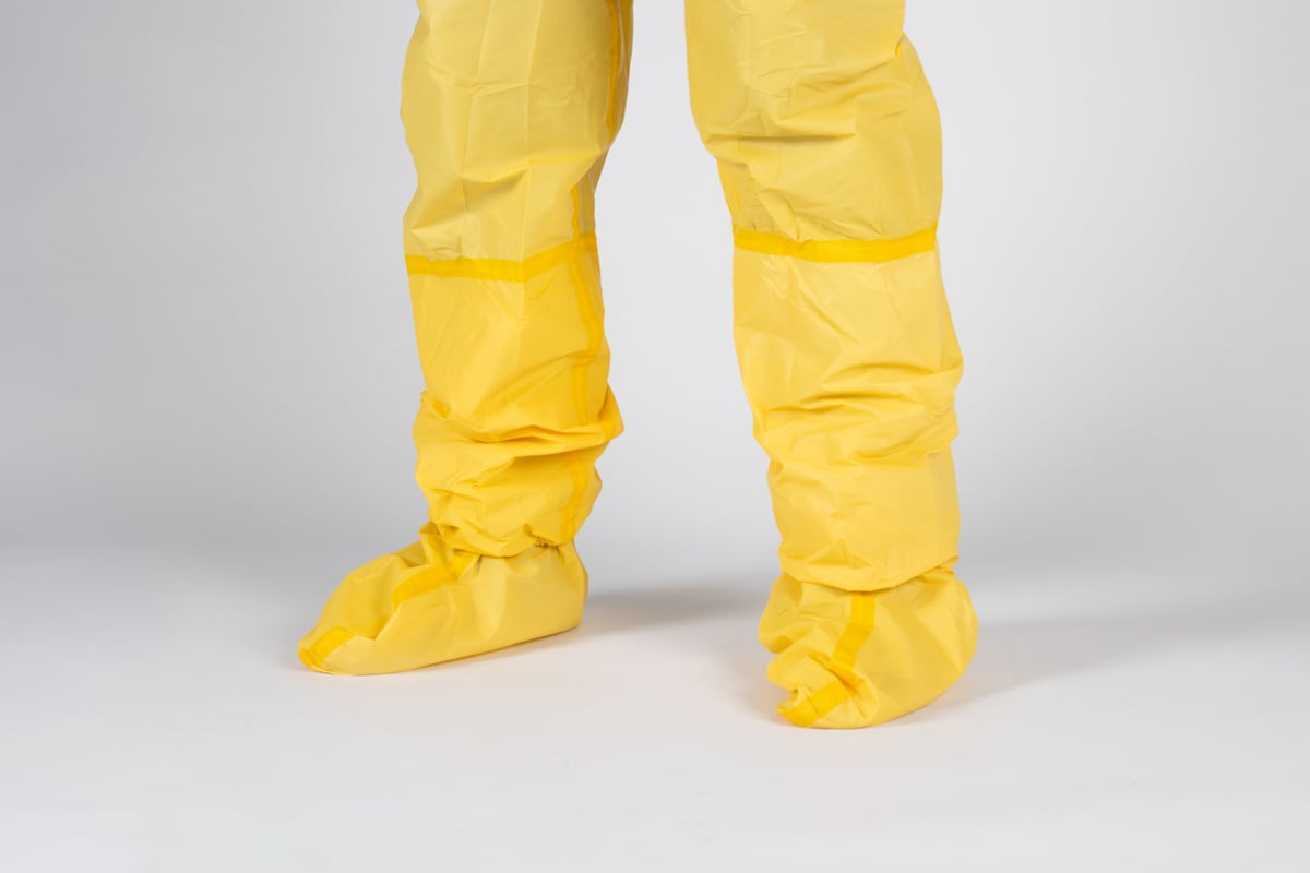 Комбинезон химической защиты Jeta Safety плотность 82 г/м2, с носками ...