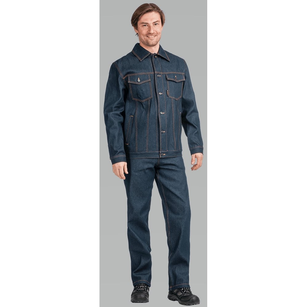 Джинсовый костюм ГК Спецобъединение КОВБОЙ, р. 96-100, рост 170-176 Кос ...