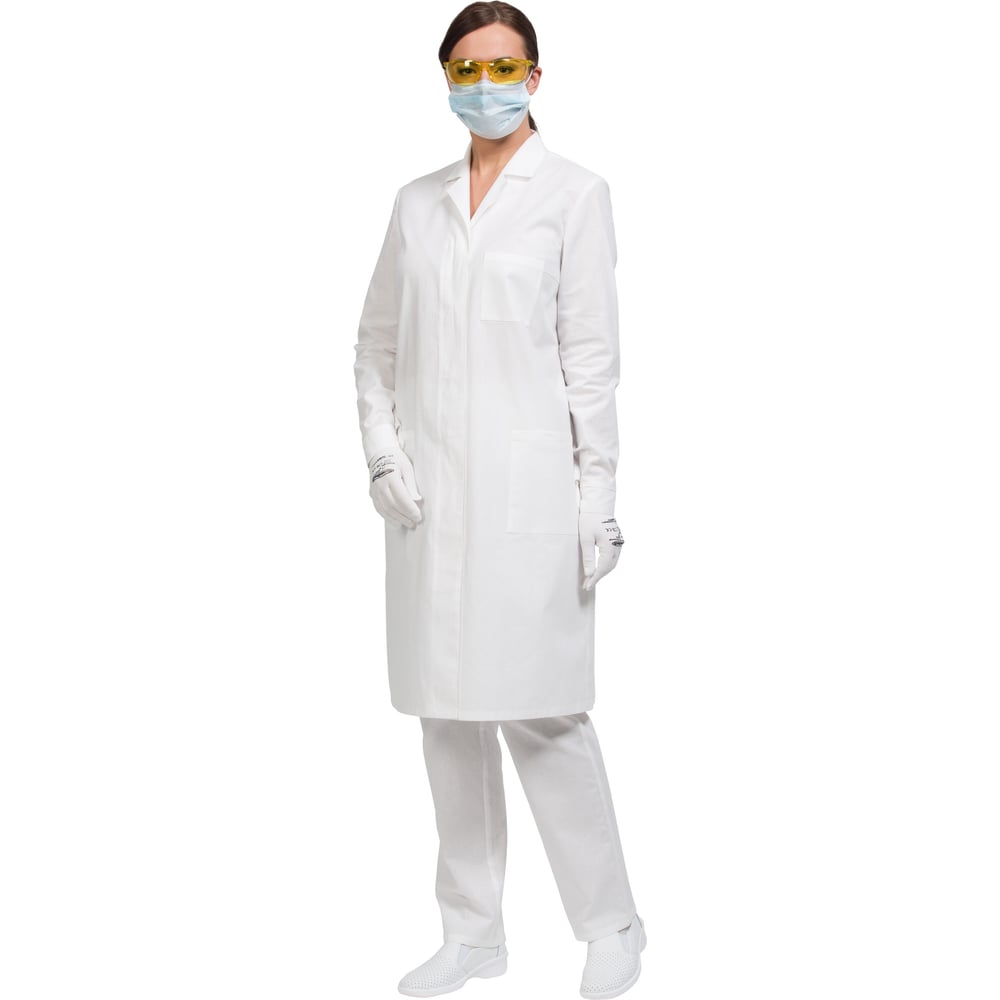 Лабораторный женский халат Авангард. Профессиональная экипировка р.80 ...