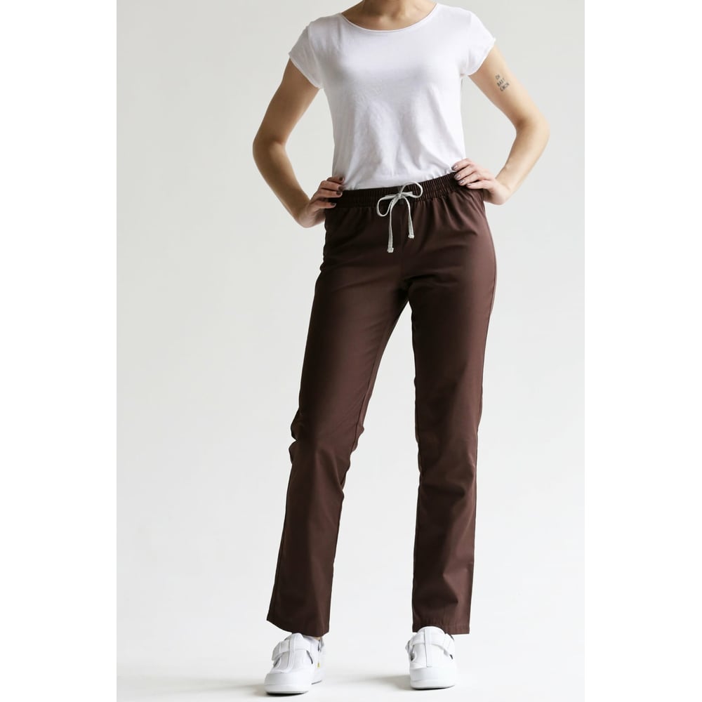 Женские брюки ДОКТОР СТИЛЬ Комфорт шоколад Брю 3401.14/ 96 - выгодная ...