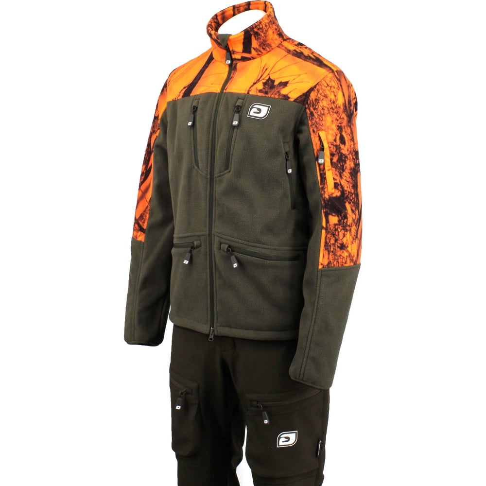 Куртка DrakeBrake на флисе Drake Brake Neo J 1.0, Brown/Коричн, 100 пэ ...