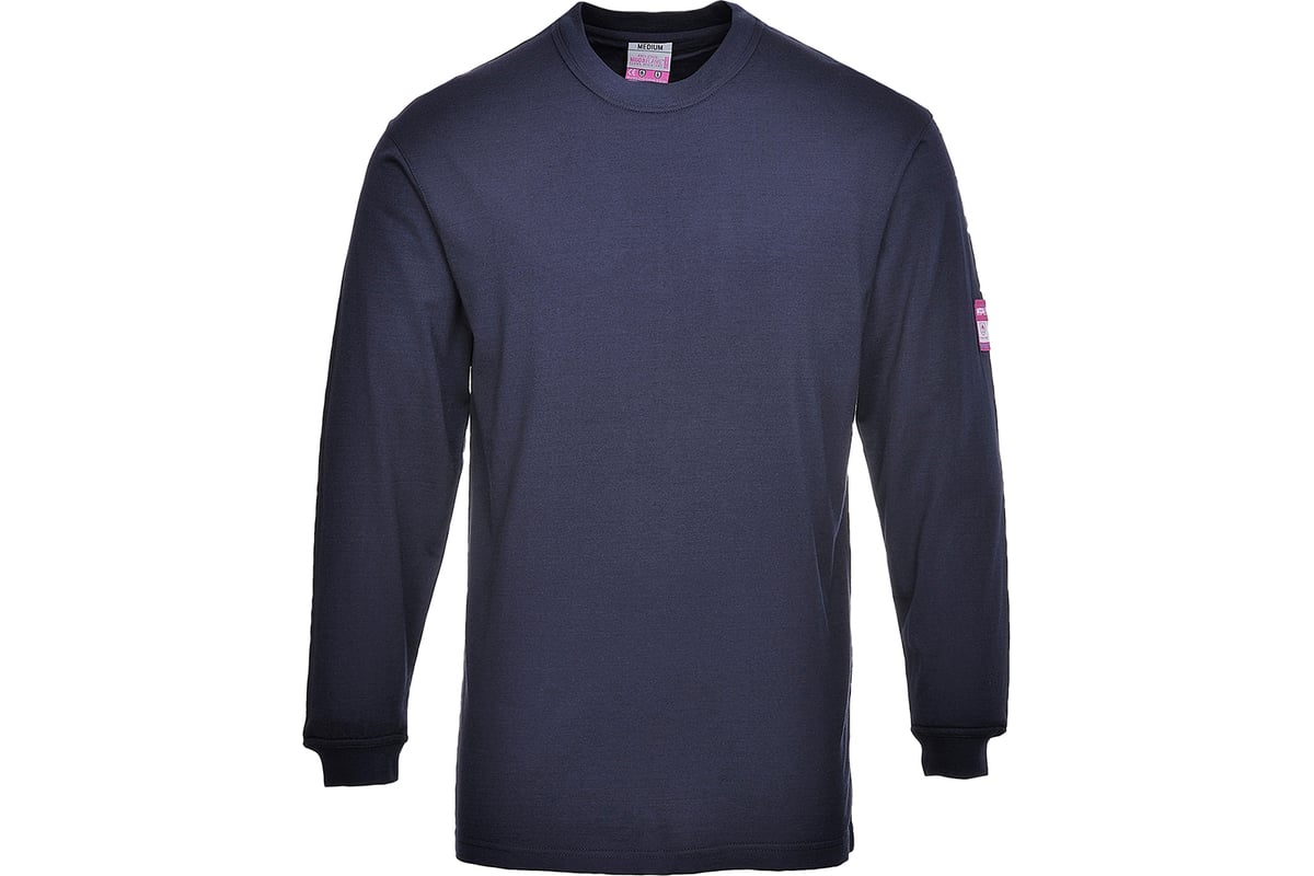 Огнестойкая антистатическая футболка с длинными рукавами PORTWEST FR11 ...