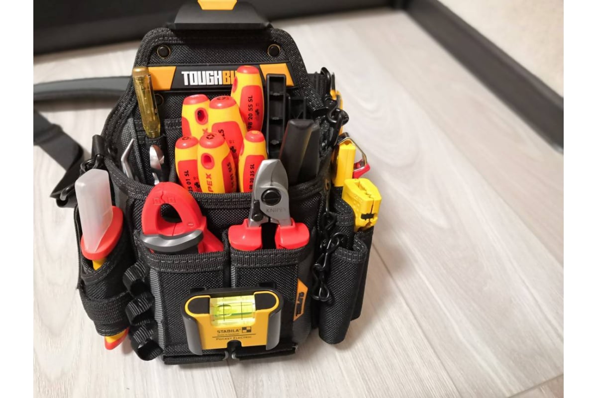 Поясная сумка электрика Toughbuilt TB-CT-114 - выгодная цена, отзывы ...