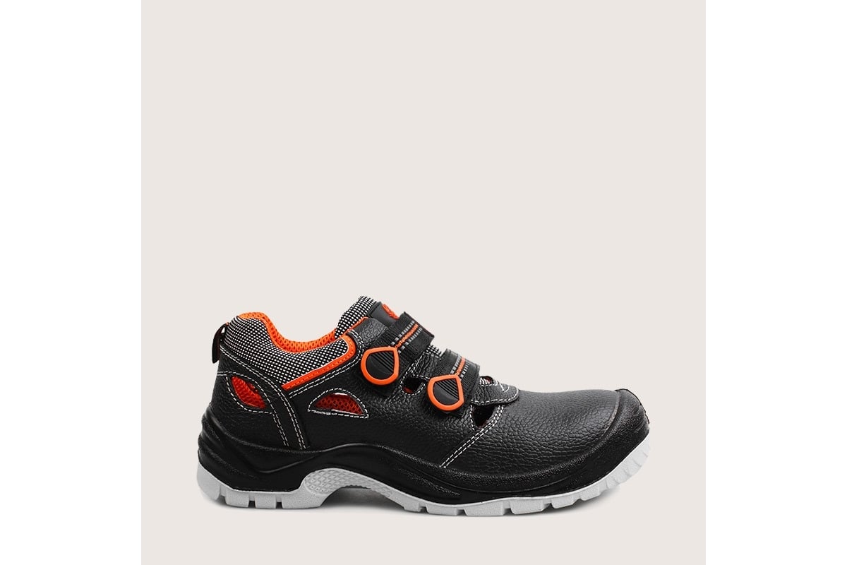 Полуботинки рабочие Скорпион "Премиум" с перфорацией, с ПК, черные ...