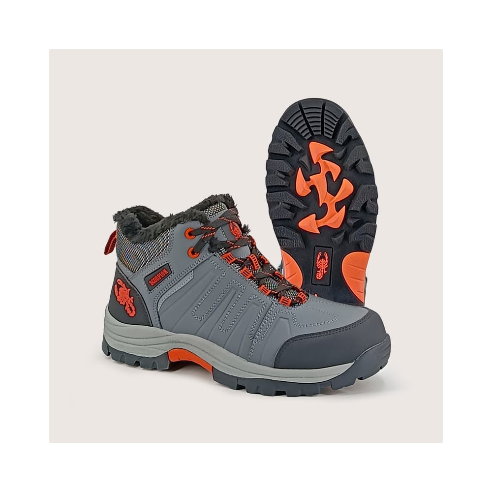 Зимние ботинки рабочие Скорпион Пионер темно серые арт 2200 1 размер 42 2200 1 42 выгодная