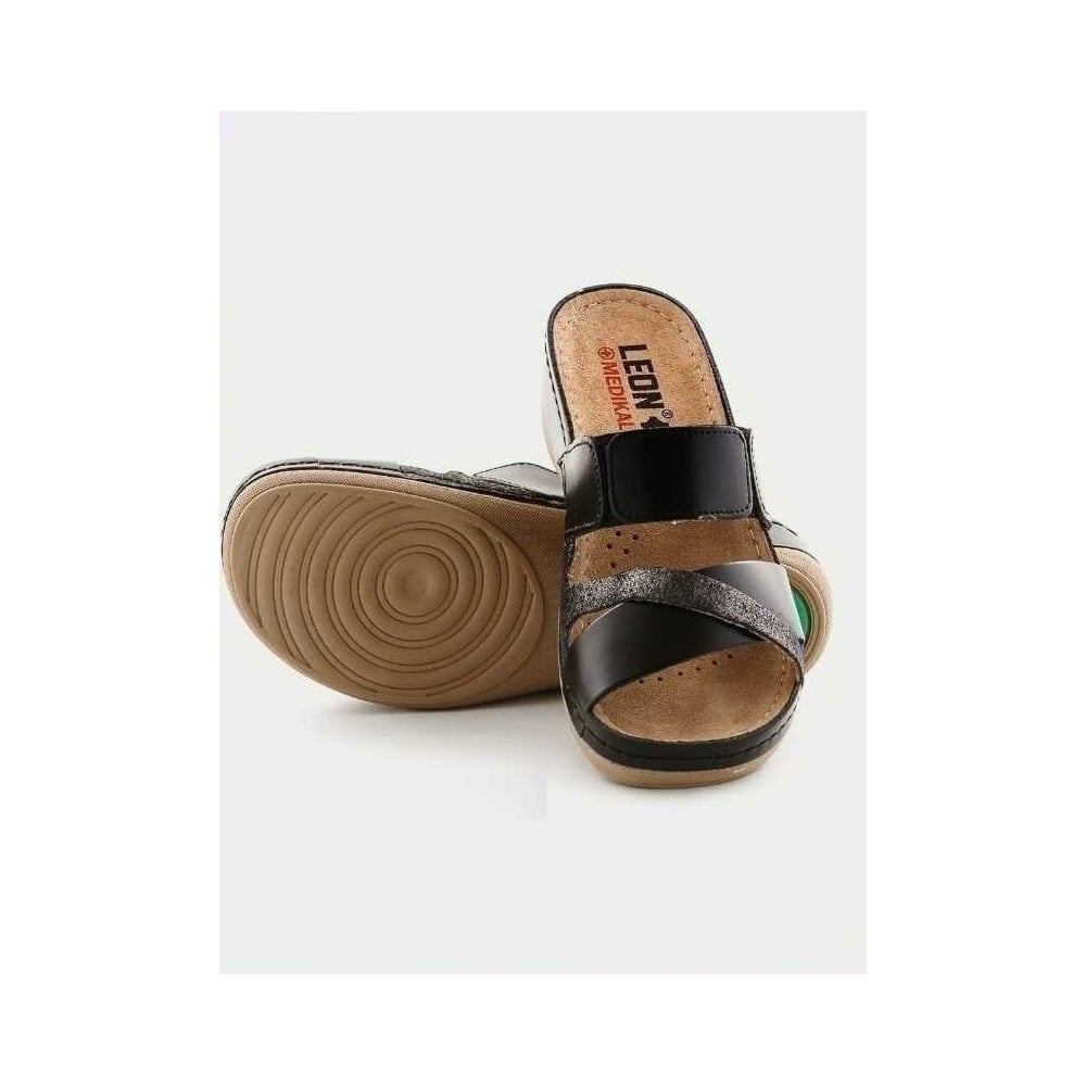 Женские сабо Leon Medikal MED909B черные, р.38 136275 - выгодная цена ...