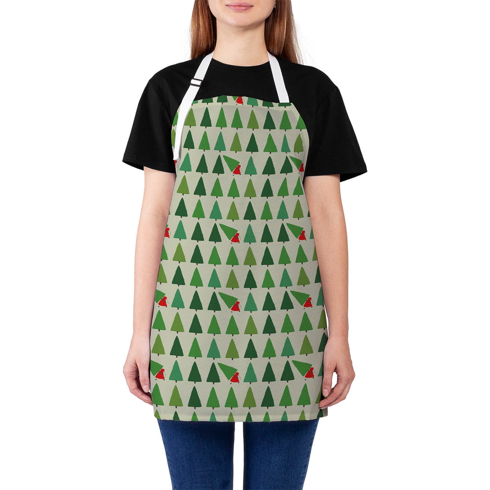 Кухонный фартук JOYARTY Украли ёлку, универсальный размер для женщин и мужчин ap_427867 ...