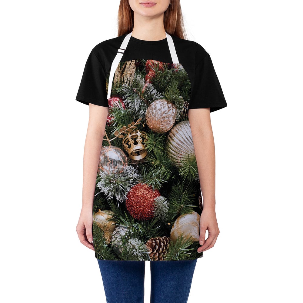 Кухонный фартук JOYARTY Праздничное украшение, универсальный размер для женщин и мужчин ap ...