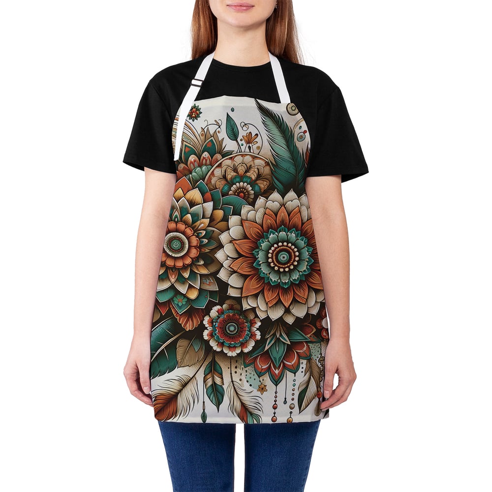 Фартук кухонный JoyArty Ловец снов, универсальный размер, для женщин и мужчин, ap_sd3530 ...