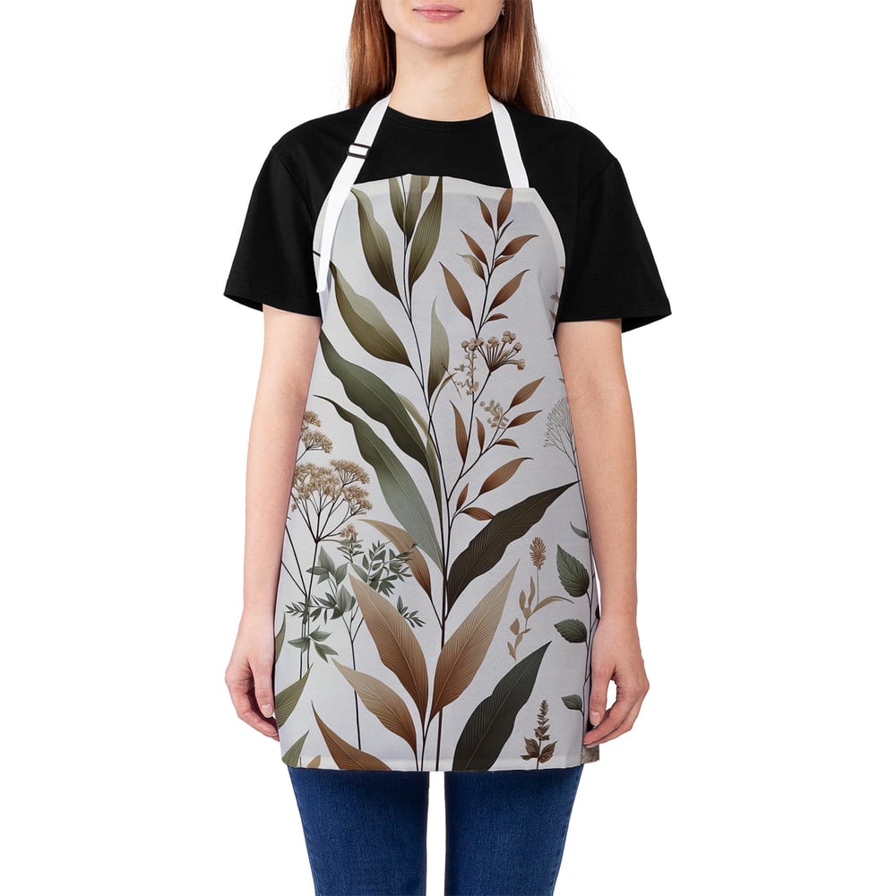 Фартук кухонный JoyArty Трава луговая, универсальный размер, для женщин и мужчин, ap_sd3509 ...