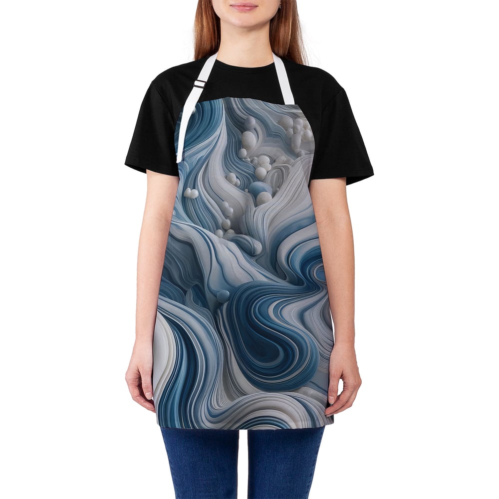 Фартук кухонный JoyArty Волны, универсальный размер, для женщин и мужчин, ap_sd3531 - выгодная ...