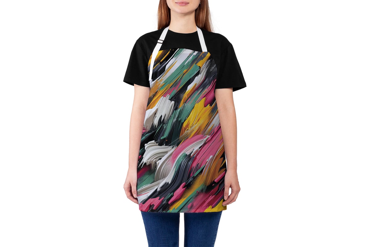 Фартук кухонный JoyArty Творчество, универсальный размер, для женщин и мужчин, ap_sd3521 ...